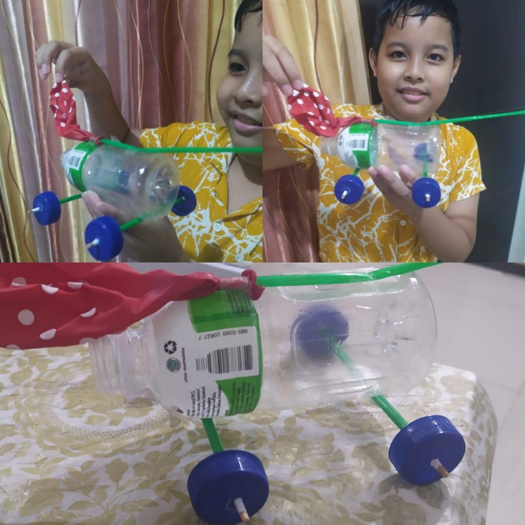 MEMBUAT MOBIL BERTENAGA ANGIN - Ar-Rahman Islamic School